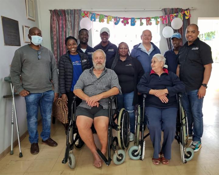 Unisa engineering students design mobility solutions for retirement home